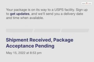 Shipping Label Created Usps Awaiting Item