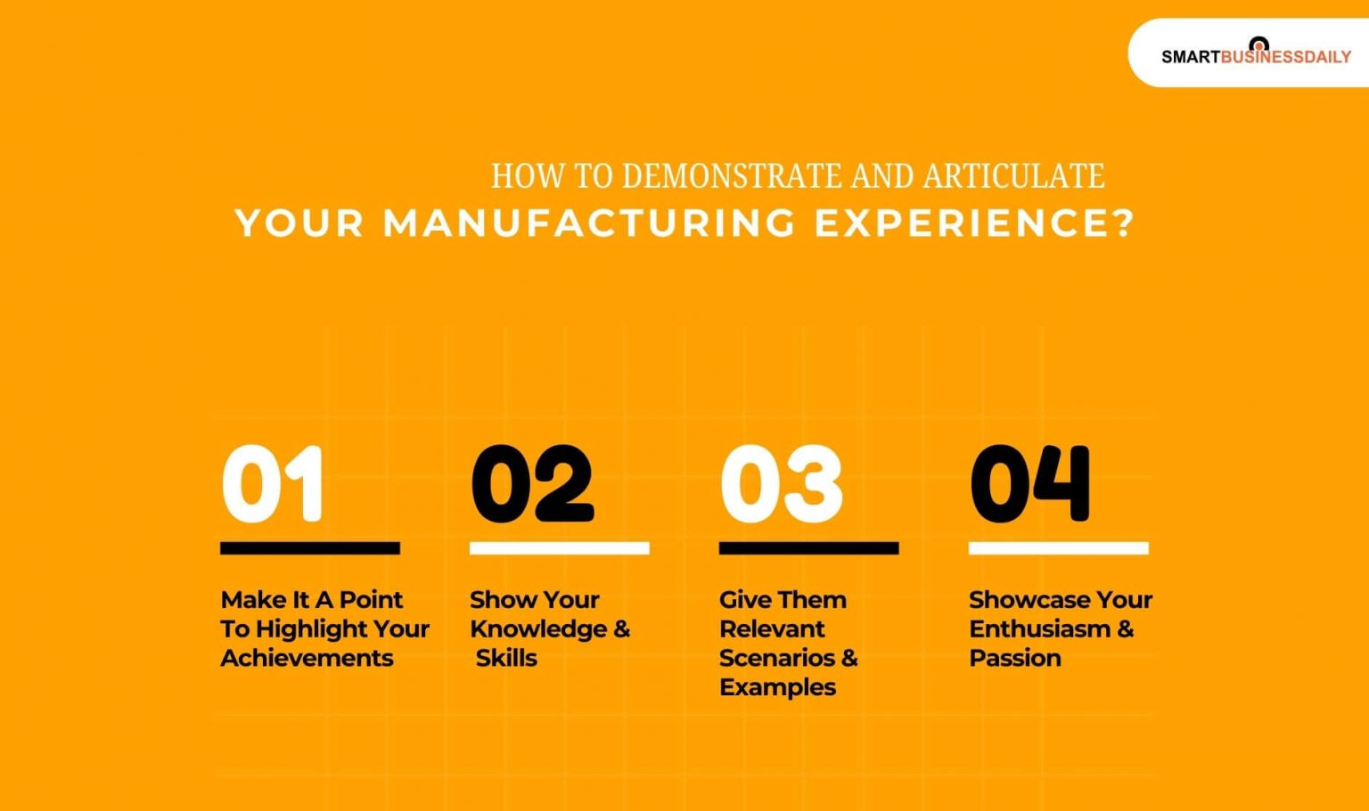 What is manufacturing experience in 2026 and how to get it?