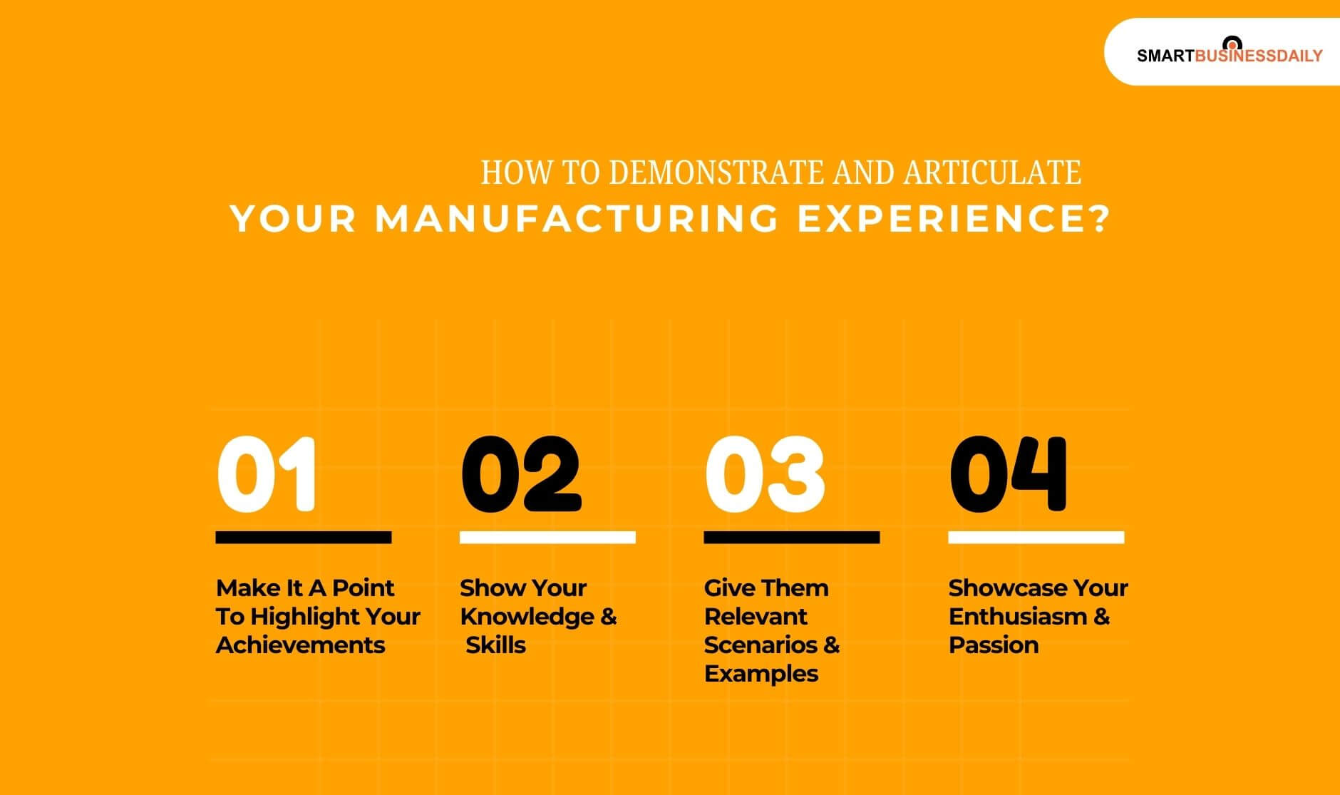 What is manufacturing experience in 2026 and how to get it?